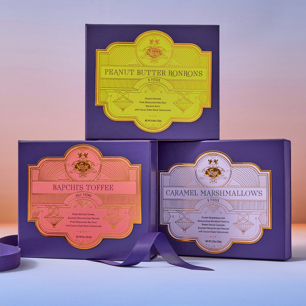 Purple Box Favorites | Best Chocolate Gift Set | Vosges Chocolate ...