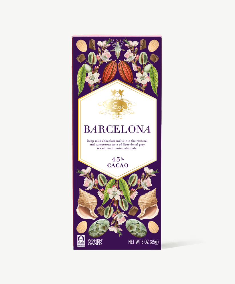 Barcelona Exotic Chocolate Bar | Exotic Chocolate | Vosges Chocolate ...